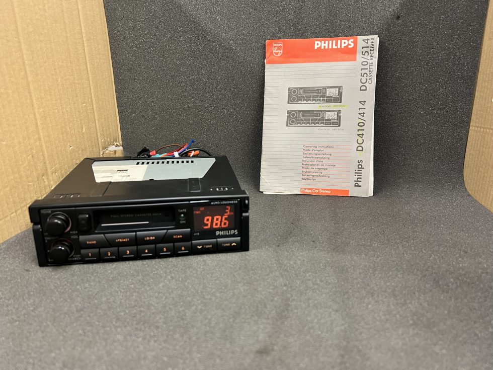 Alpine 7380L old Classic pull out radio cassette player - JT Audio