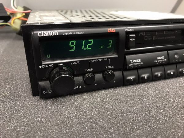Clarion Old Classic Retro Vintage Radio Cassette Player With Aux In ...