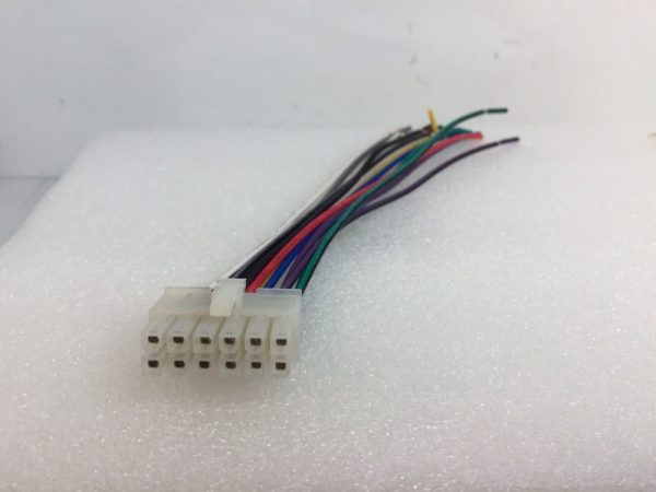 Chinese Car Radio Stereo 12 Pin Molex Type Connector White Clear Wiring ...