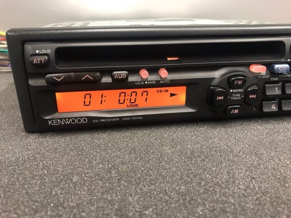 Old Kenwood Car Radio Stereo Cd Player Model Kdc-5040L Retro 90s Vintage Retro - JT Audio