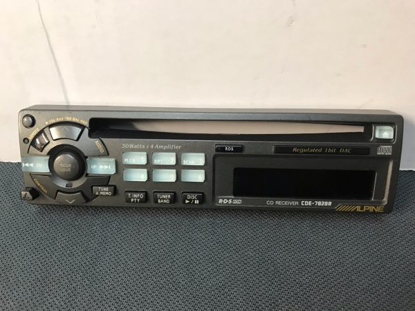 Alpine Cde-7828r Complete front panel only - JT Audio