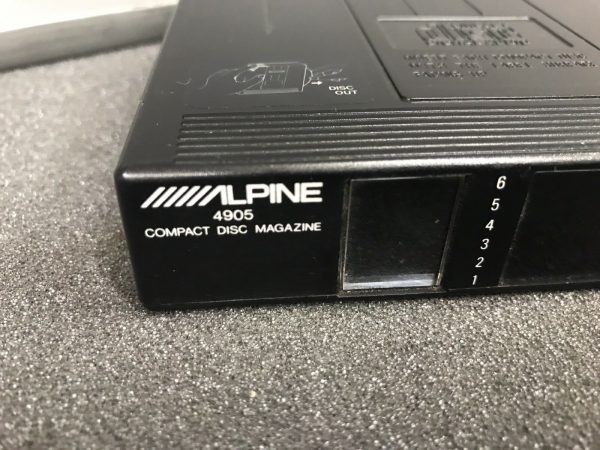 Alpine 6 Disc Car Cd Changer Stacker Shuffler Magazine Cartridge Model ...