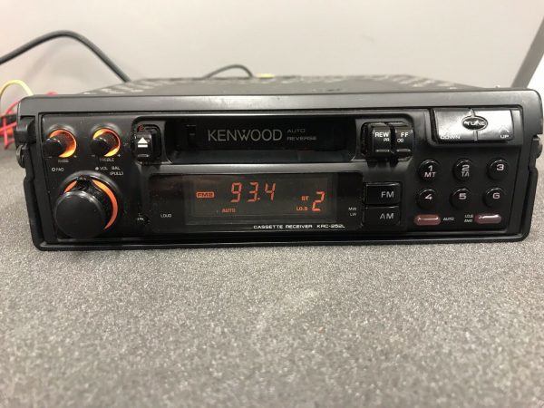 Kenwood 1990s Pull Out Old Classic Vintage Retro Radio Cassette Player ...