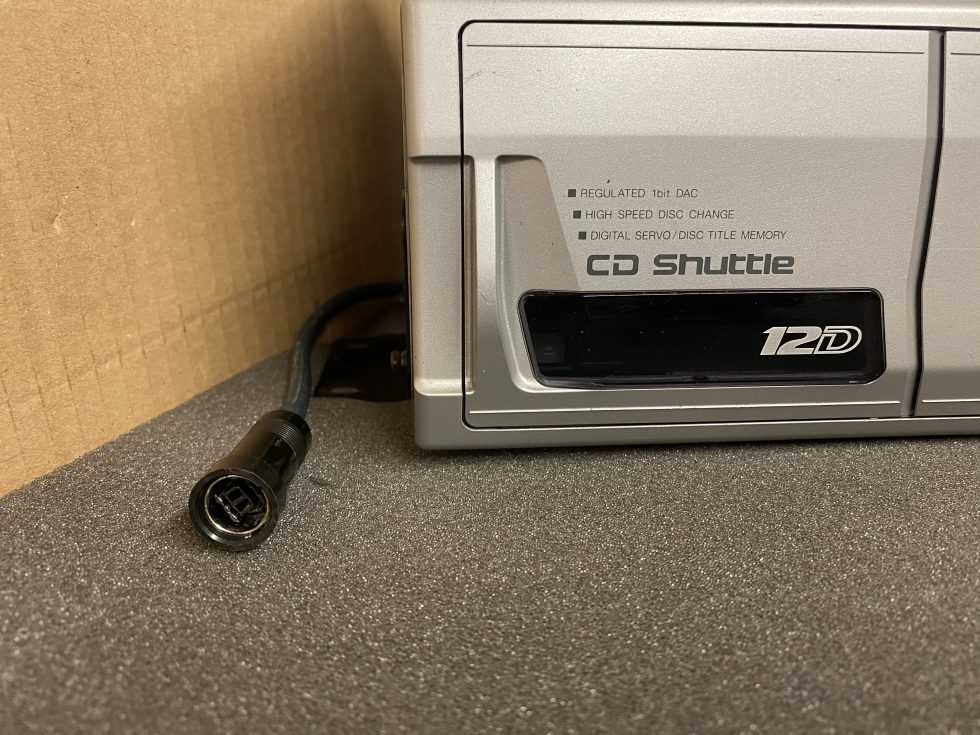 Alpine 12 Disc Add On Car Cd Changer Stacker Shuffler Cha-1214 Ai-Net ...