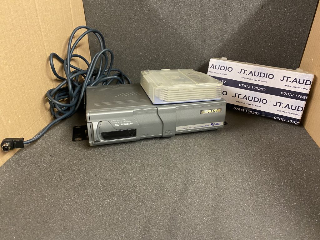 Alpine 6 Disc Add On Car Cd Changer Stacker Shuffler Cha-S604 Ai-Net ...
