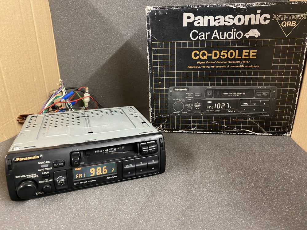 Old Classic Panasonic D50e Pull Out Car Radio Cassette Player Old Vw ...