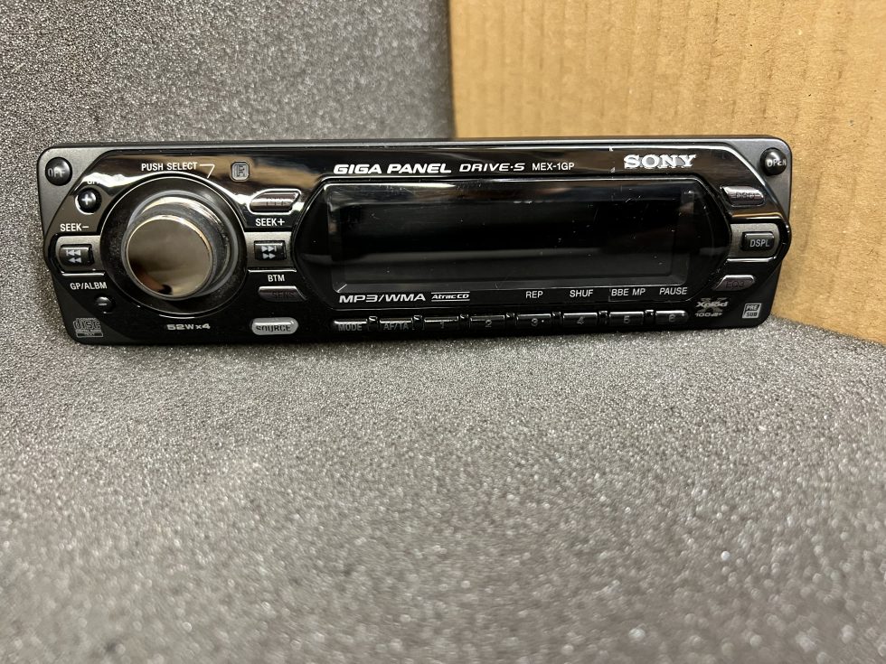 Sony Mex-1GP Xplod Car Radio Stereo Face Front Panel - JT Audio