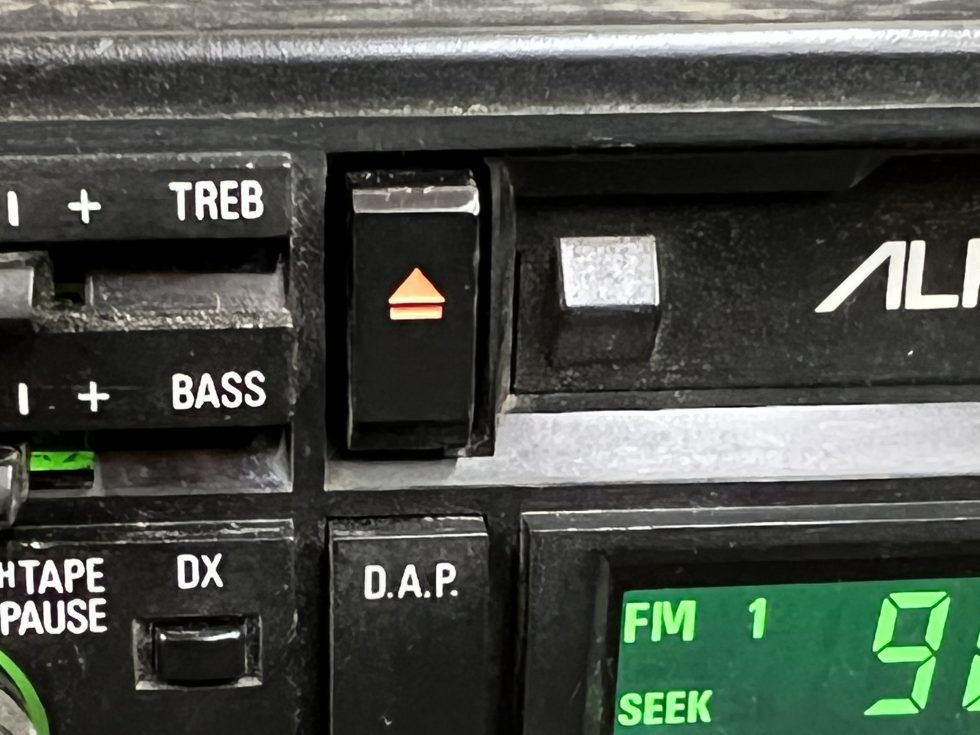 Alpine 7380L old Classic pull out radio cassette player - JT Audio