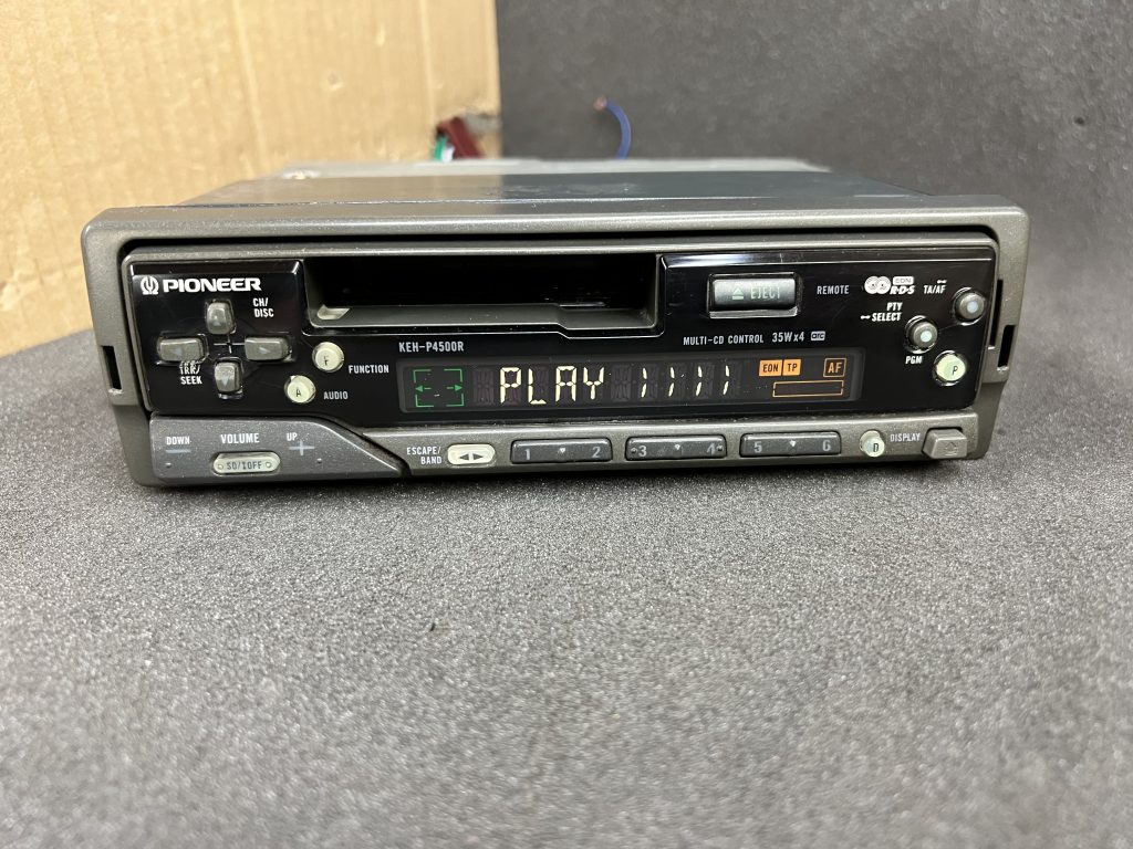 Pioneer Keh-P4500r old car radio cassette player with Cd changer ...