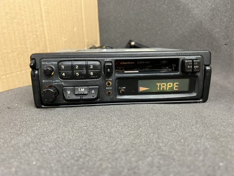 Clarion Crx46 old pull out car radio cassette player - JT Audio