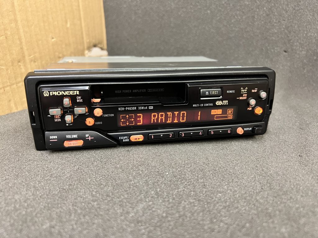 Pioneer Keh-P4630r old car radio cassette player with Cd changer ...