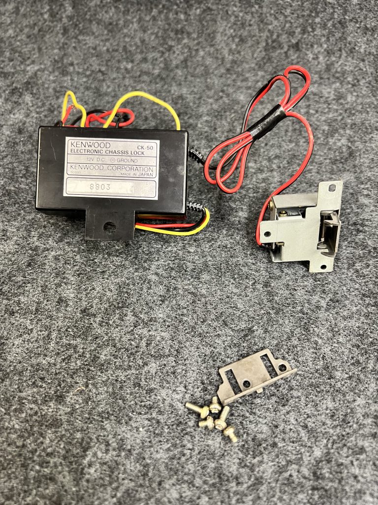 Kenwood Ck-50 Electronic chassis lock for old Kenwood masks - Rare - JT ...