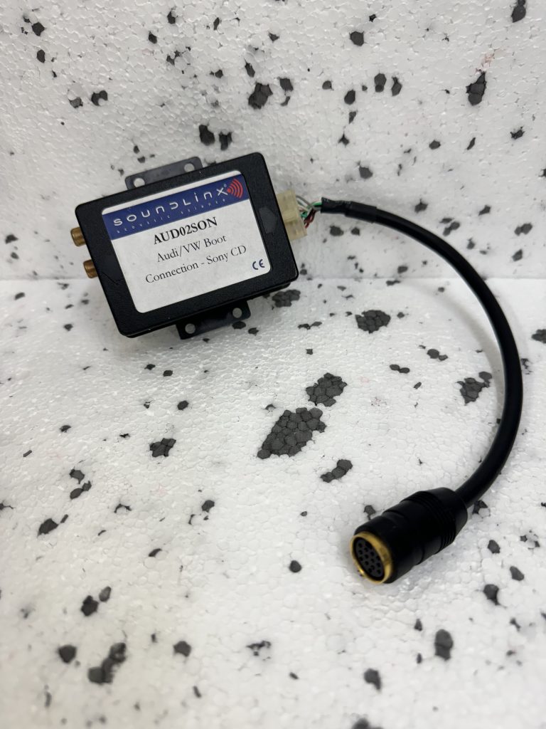 Soundlinx Aud02son Audi Vw Cd Changer adapter to Sony Cd changer - JT Audio