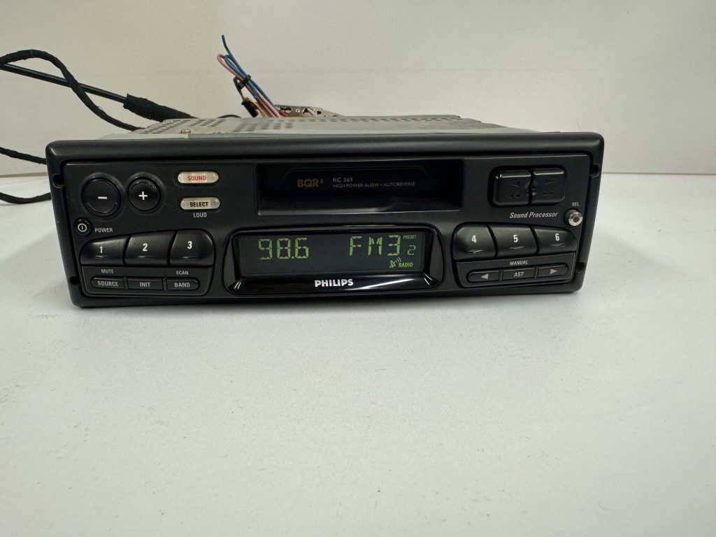 Old Classic Philips Rc348 Car Radio Stereo Cassette Player - Easy to ...