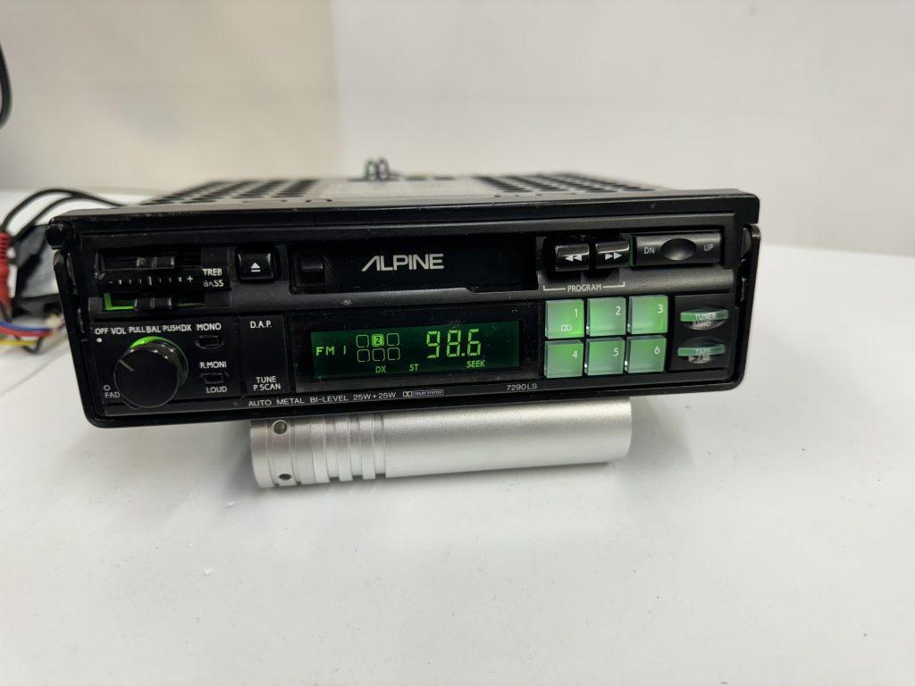 Alpine 7290LS old Classic pull out radio cassette player - JT Audio
