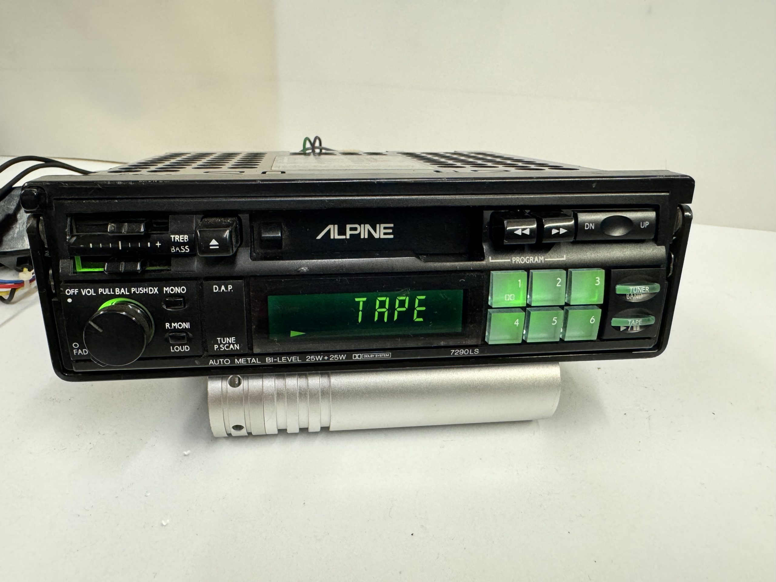 Alpine 7290LS old Classic pull out radio cassette player - JT Audio