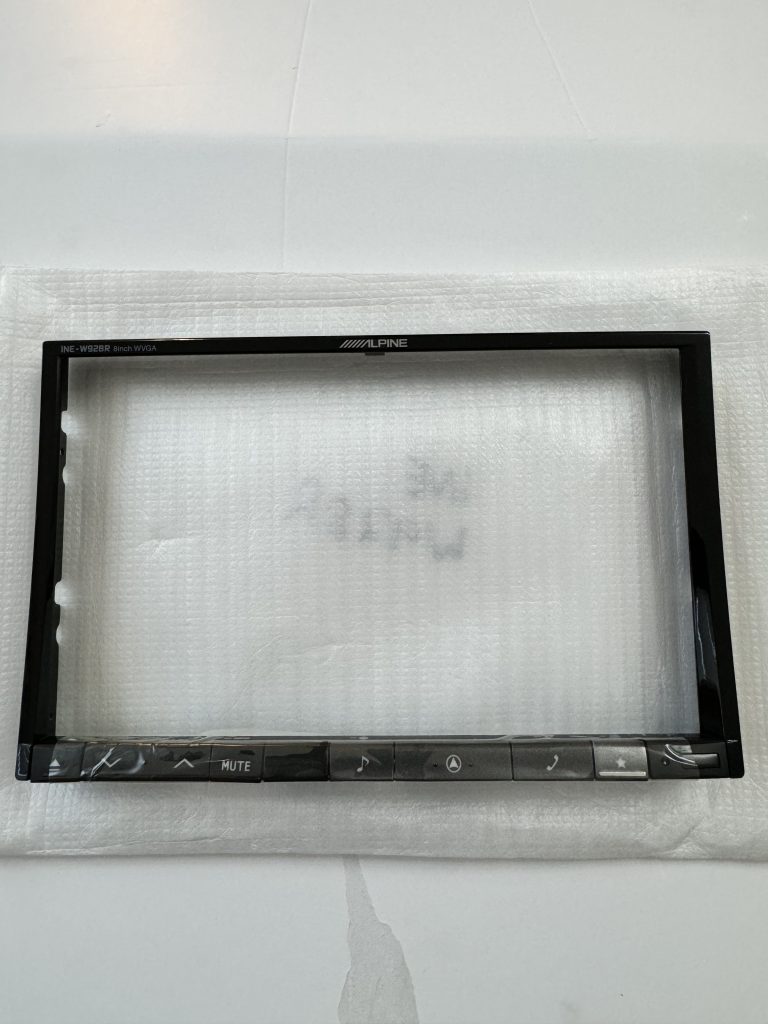 Alpine Ine-W928r Front Face Panel Nose Piece Outer Panel Only - JT Audio