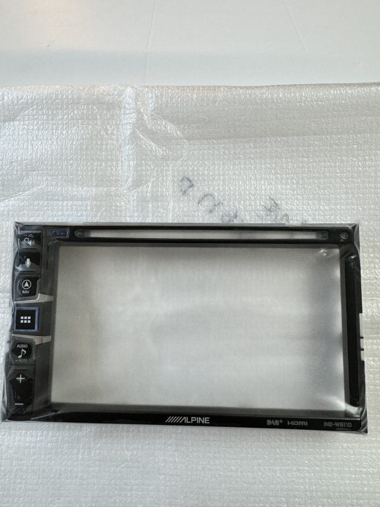 Alpine Ine-W611d Front Face Panel Nose Piece Outer Panel Only - JT Audio