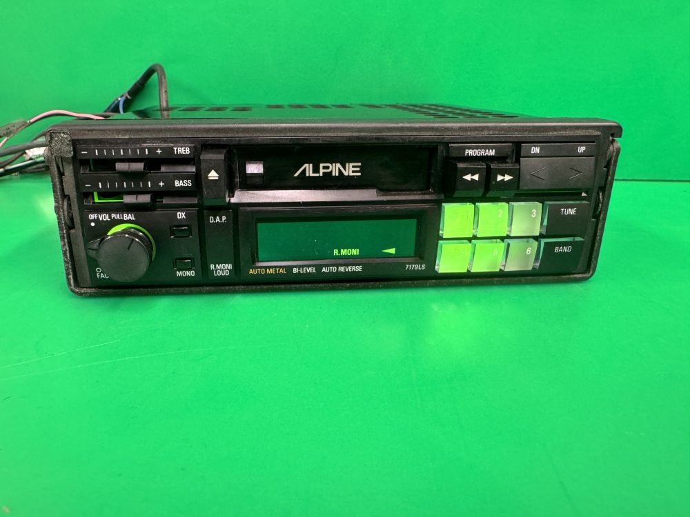 Alpine 7179LS old Classic pull out radio cassette player with cd ...