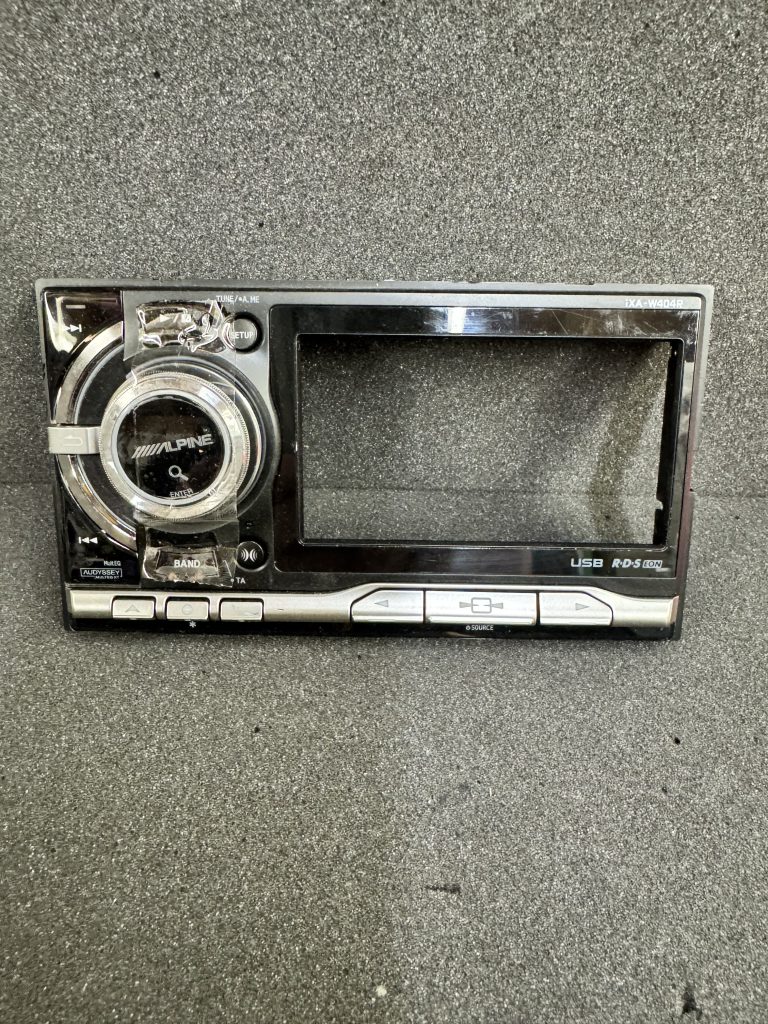 Alpine Ixa-W404r Front Face Panel Nose Piece Outer Panel Only used with ...