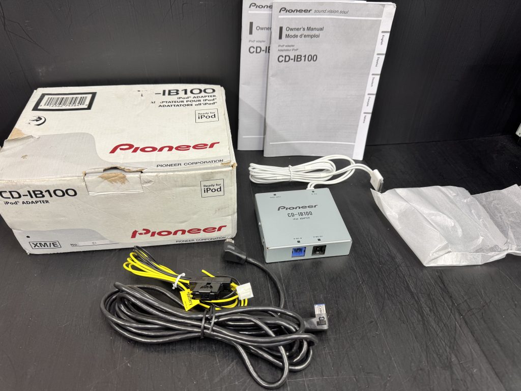 Pioneer Cd-Ib100 New old stock aux in iPod lead kit - JT Audio