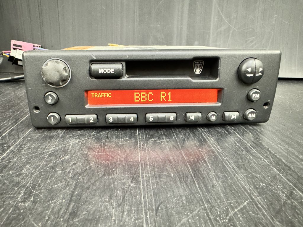 Old Rover Car Radio Stereo Cassette Rover 22DC597/60F With Code Retro ...