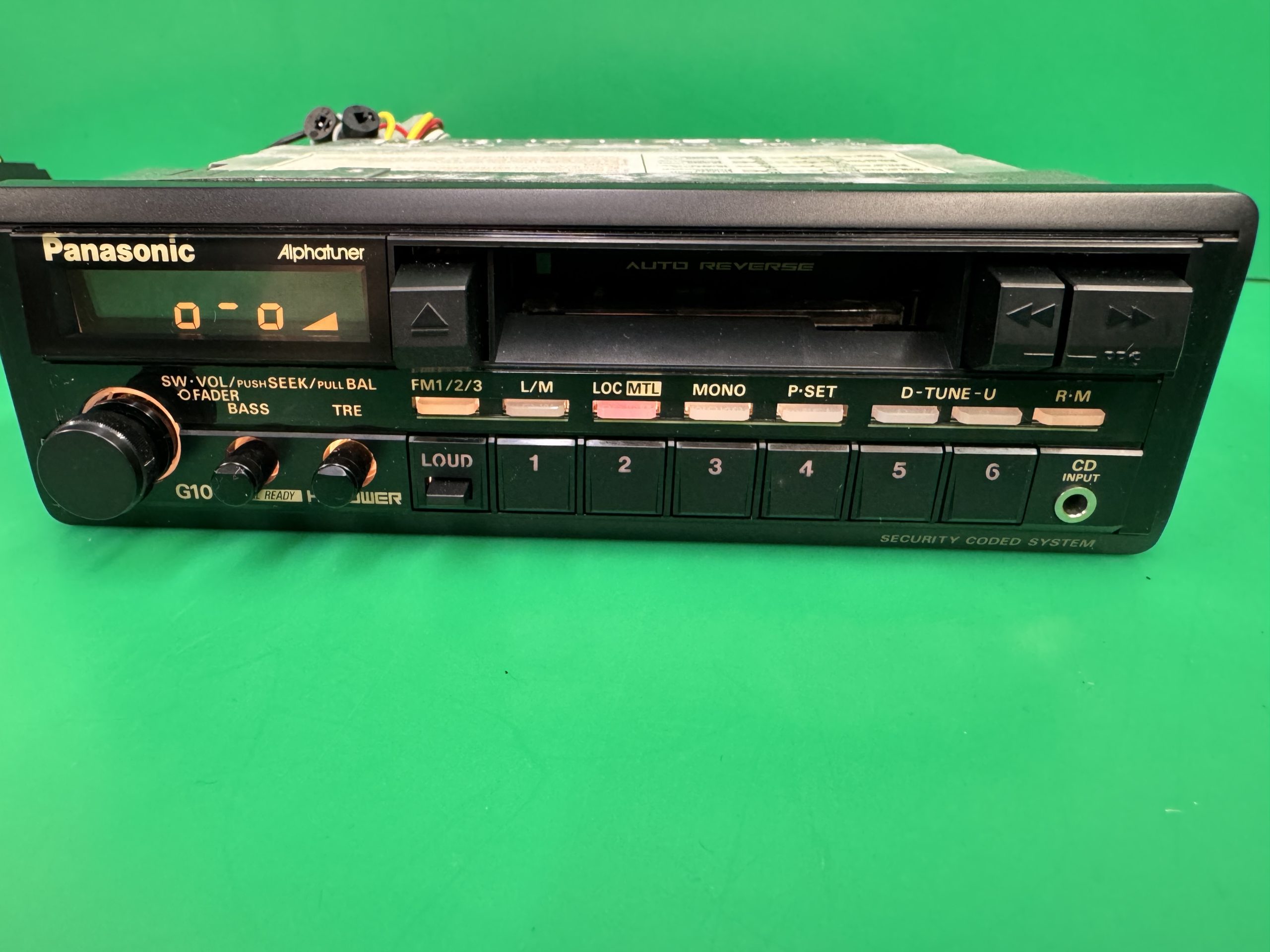 Panasonic G10 Old Vintage Radio Cassette Player Aux in Immaculate Old ...