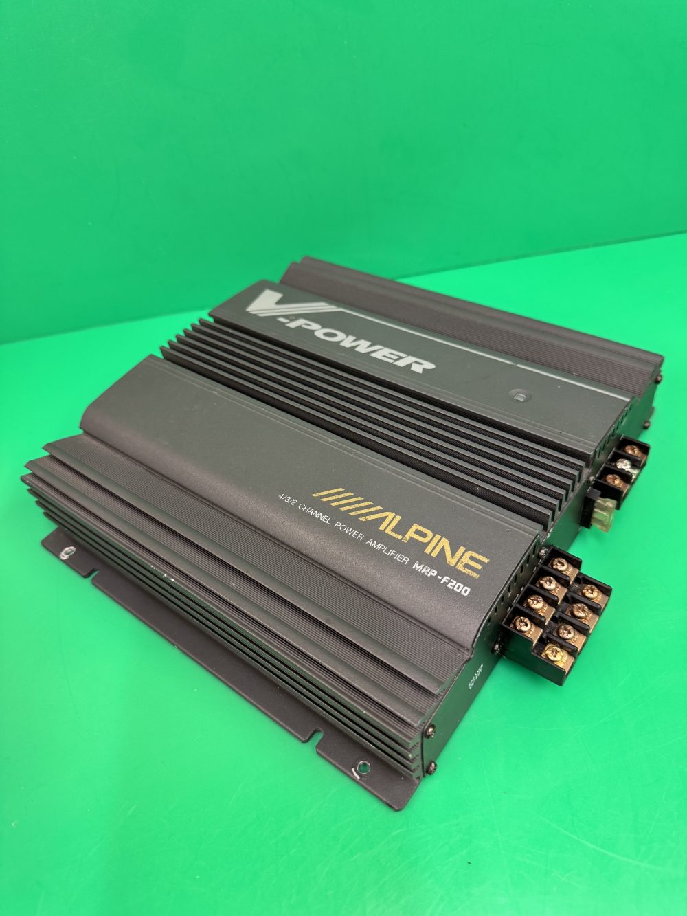 Alpine Mrp-F200 Old Classic Vintage Car Add On Amp Amplifier 4 Channel ...