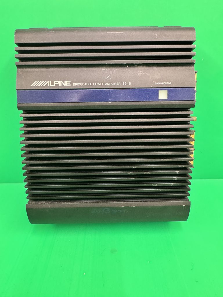 Alpine 3548 Old Classic Vintage Car Add On Amp Amplifier 2 Channel - JT ...