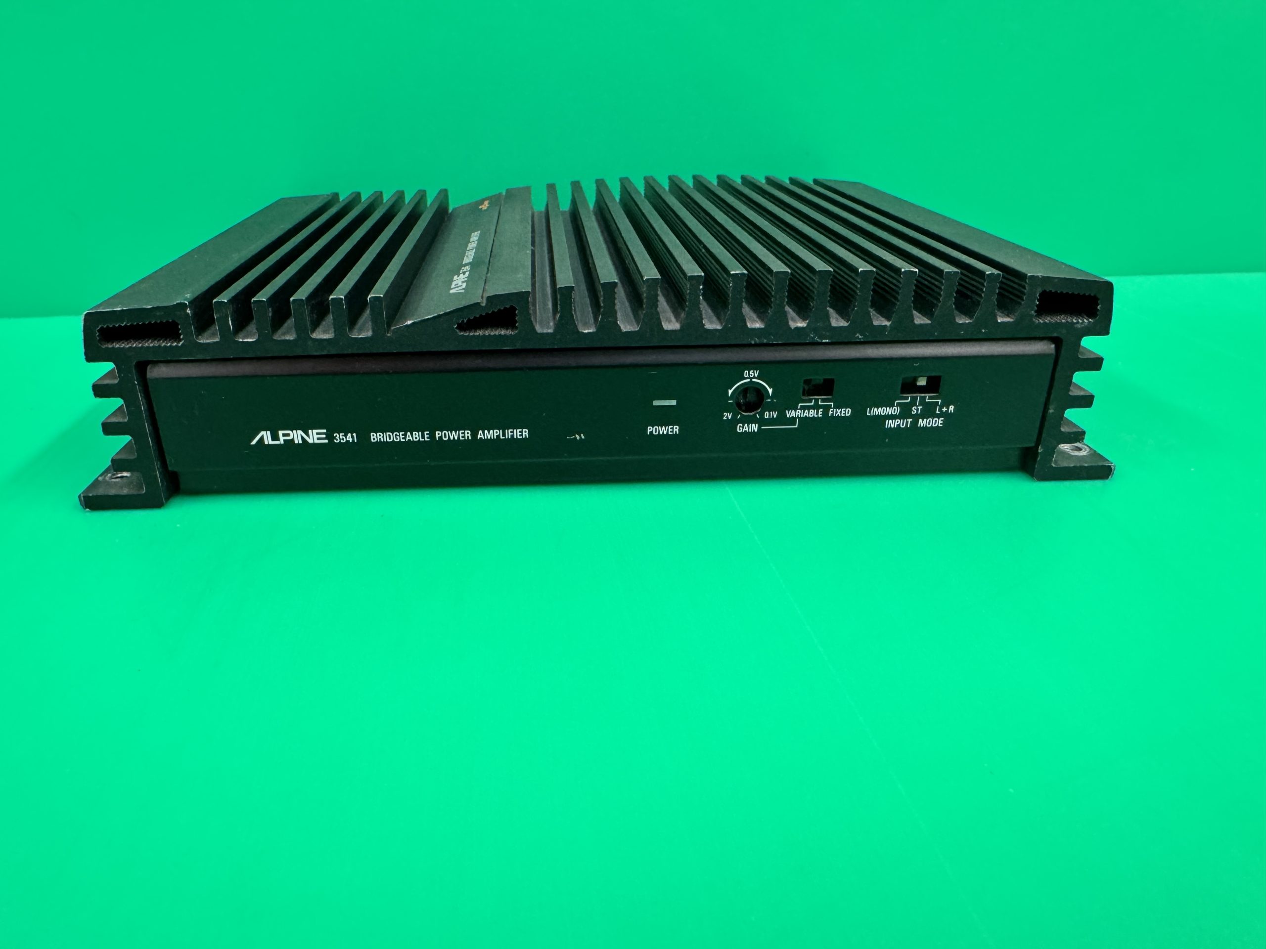 Alpine 3541 Old Classic Vintage Car Add On Amp Amplifier 2 Channel Duo ...
