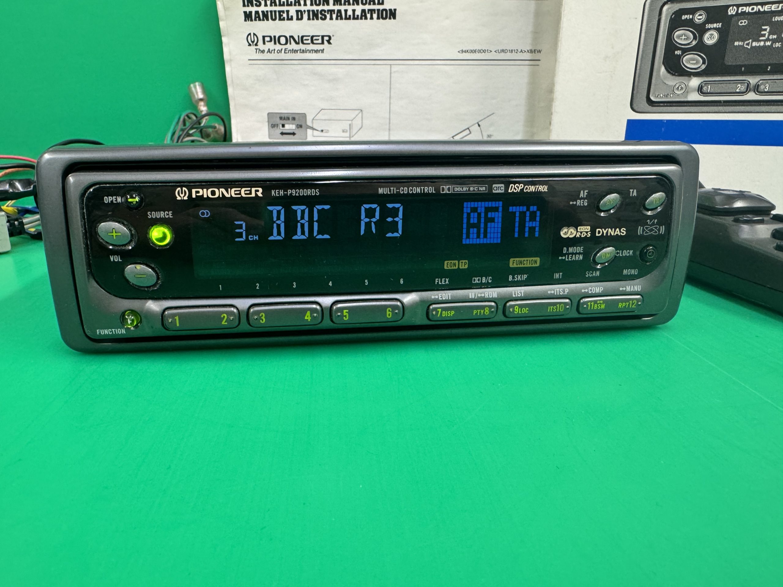 Pioneer Keh-P9200rds old car radio cassette player with Cd changer ...