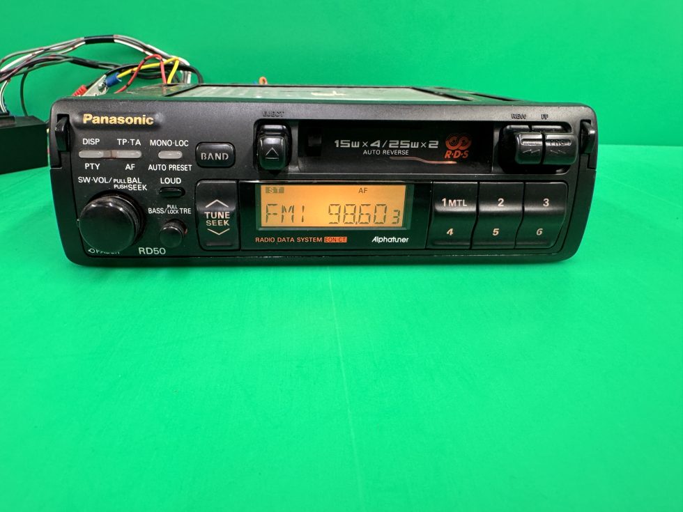 Panasonic Cq-Rd50 Old Vintage Radio Cassette Player Pull out version ...