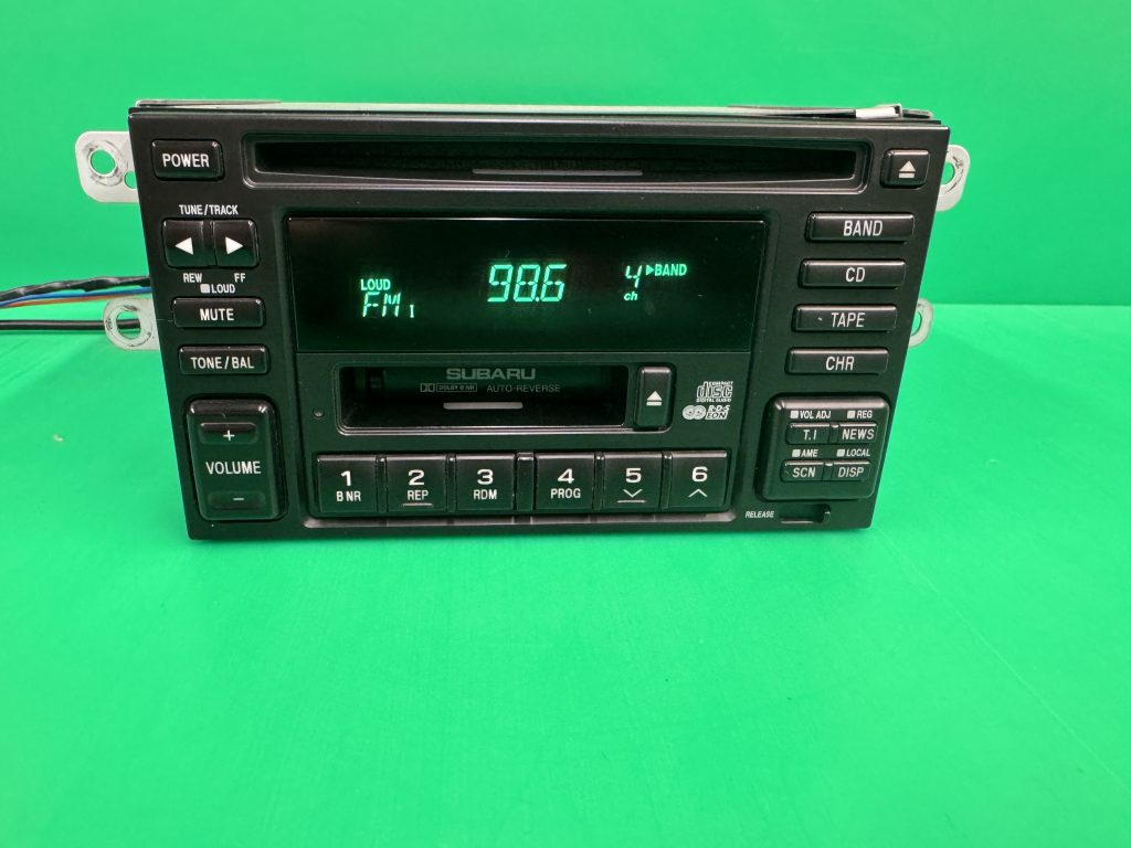 Kenwood Subaru Original double din radio cd cassette Gx-608EF2 - JT Audio