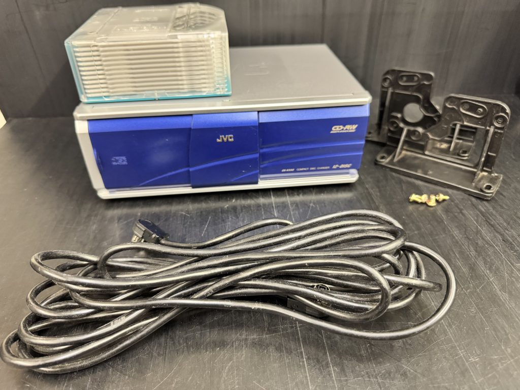 Jvc 12 Disc Add On Car Cd Changer Stacker Shuffler Ch-X550 complete ...