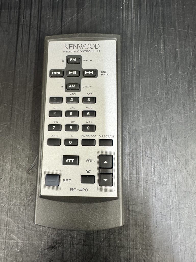Kenwood Rc-420 Remote control iR Handheld Genuine Kenwood - JT Audio